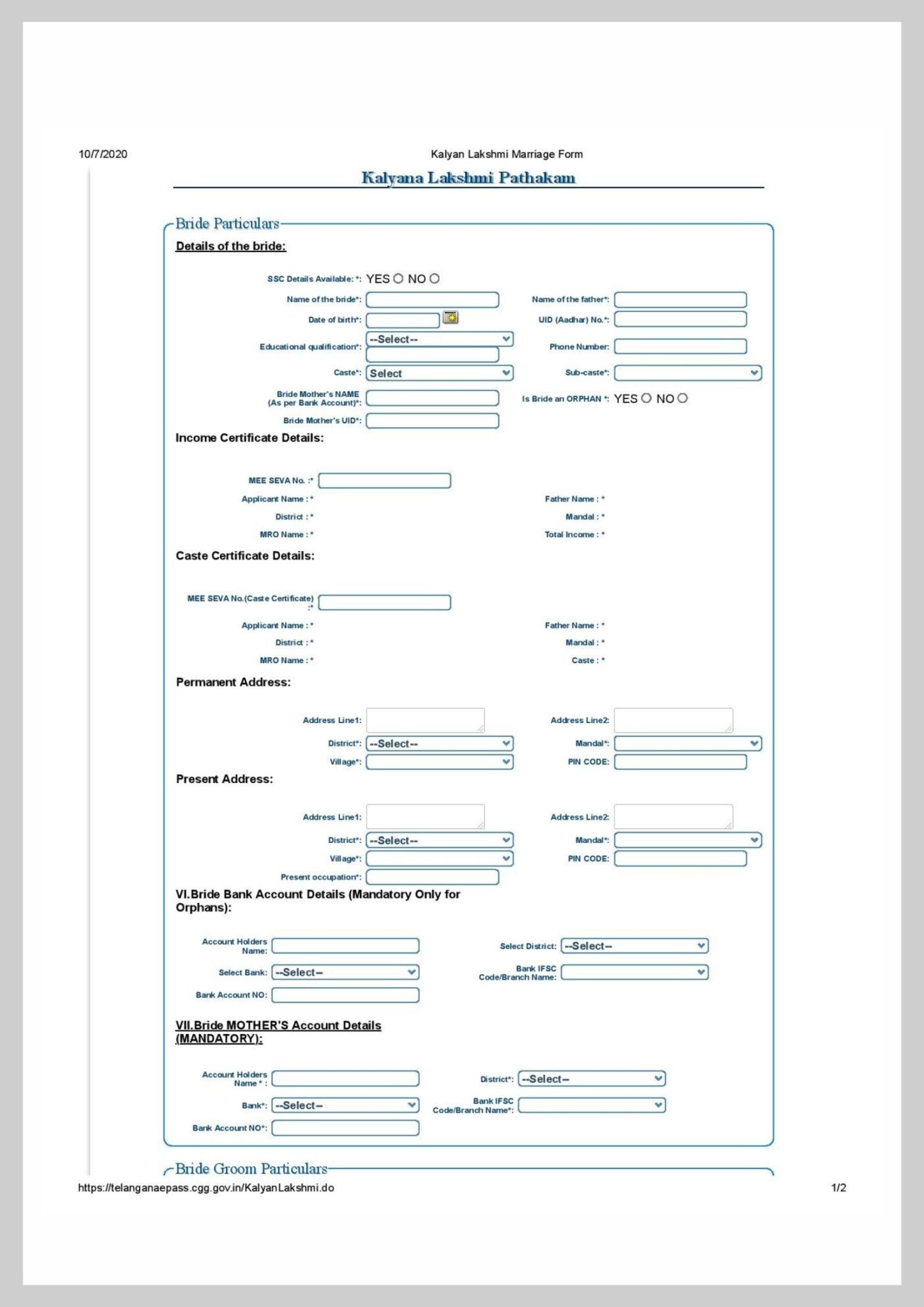 Age Declaration Form Pdf Download For Voter Id